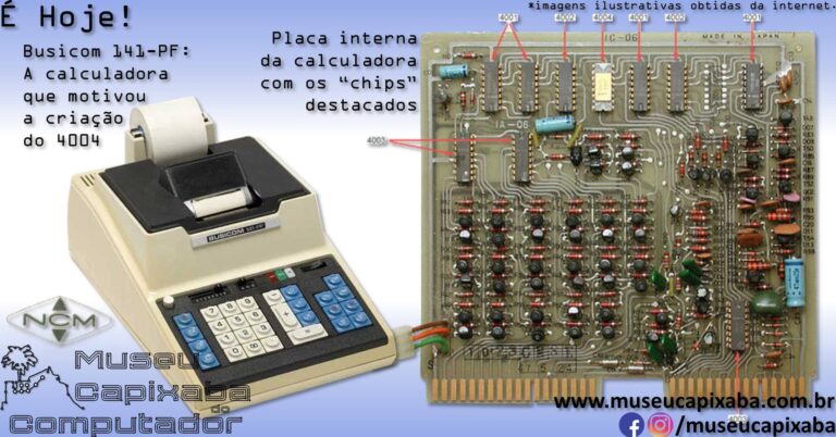 O microprocessador Intel 4004 de 1971 – MCC - Museu Capixaba do Computador