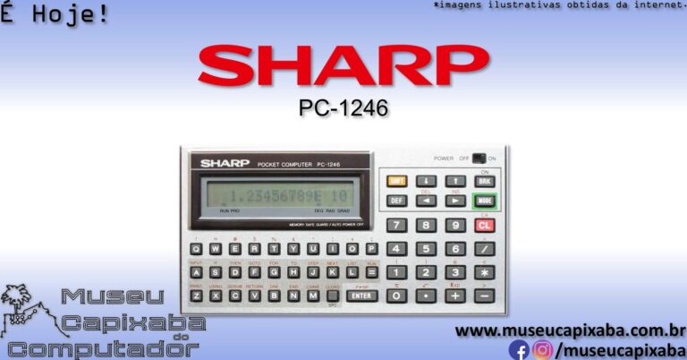 O Sharp Pocket Computer de 1980 – MCC - Museu Capixaba do Computador