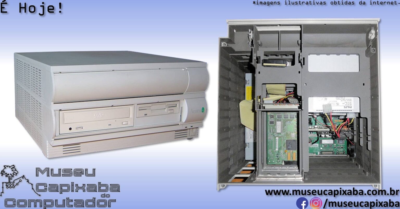 O microcomputador Acorn RISC PC de 1994 – MCC - Museu Capixaba do ...