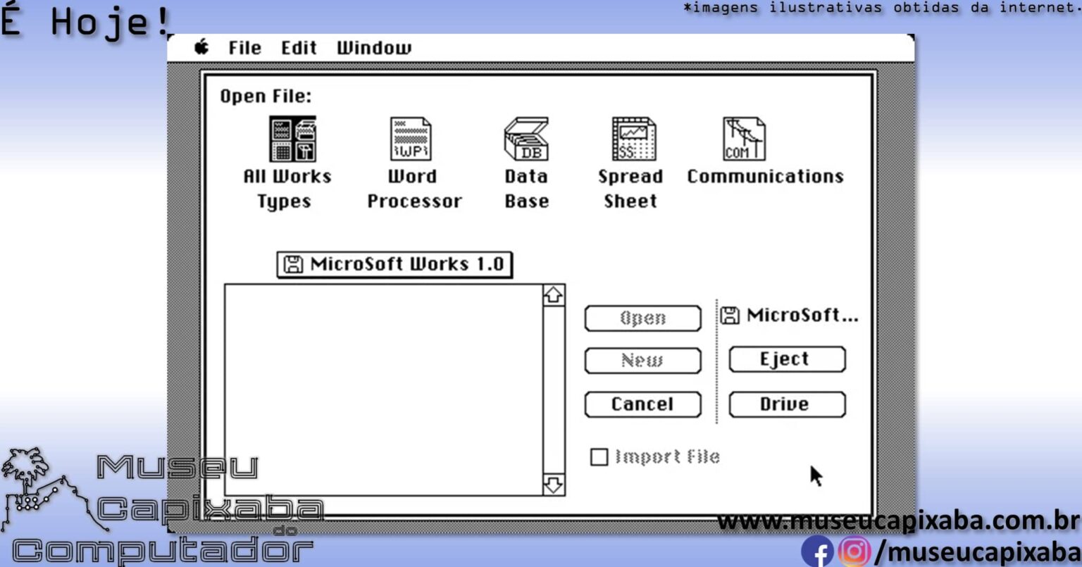 O software AppleWorks de 1984 – MCC - Museu Capixaba do Computador