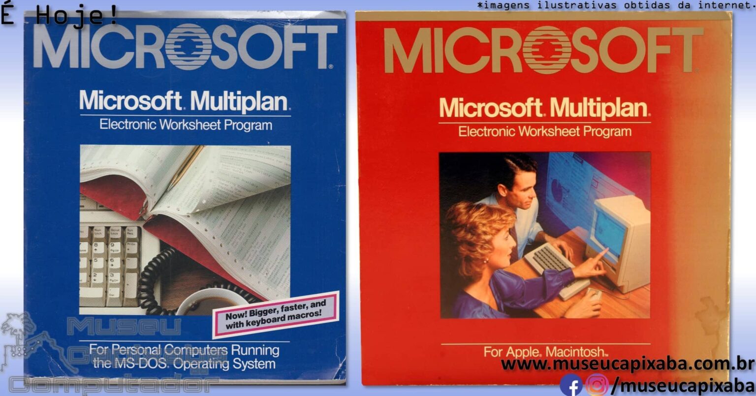 A planilha eletrônica Microsoft Multiplan de 1982 – MCC - Museu ...