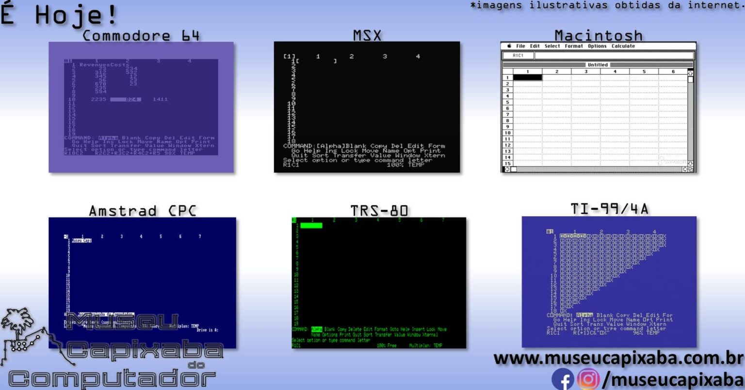 A planilha eletrônica Microsoft Multiplan de 1982 – MCC - Museu ...