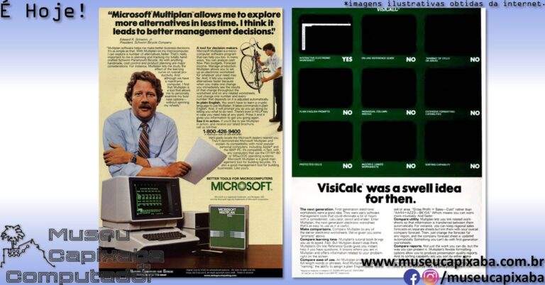 A planilha eletrônica Microsoft Multiplan de 1982 – MCC - Museu ...