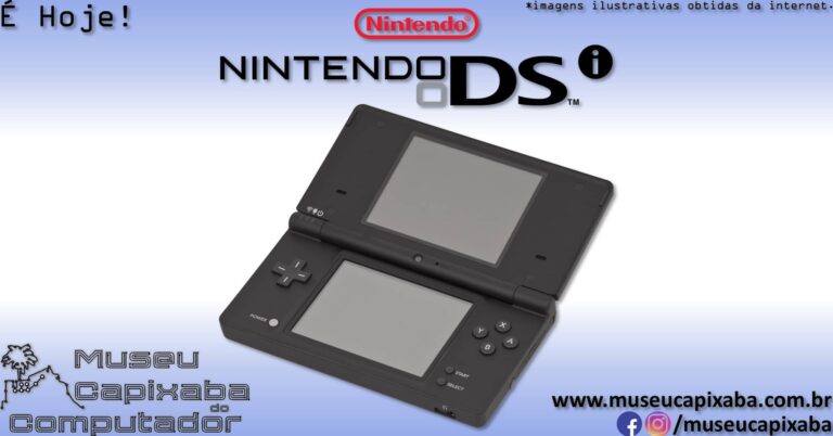 O videogame Nintendo DS de 2004 – MCC - Museu Capixaba do Computador