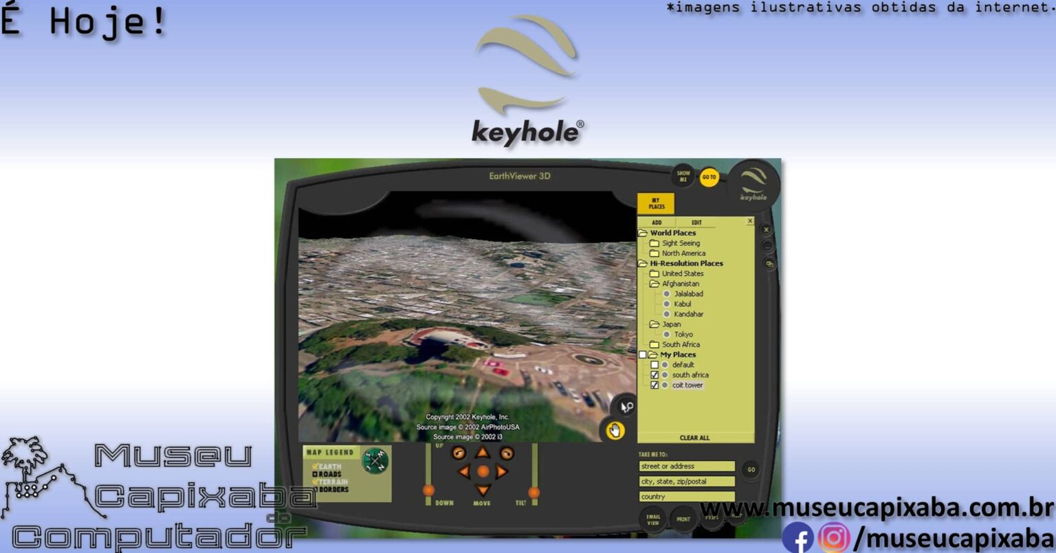 O Google Maps de 2005 – MCC - Museu Capixaba do Computador