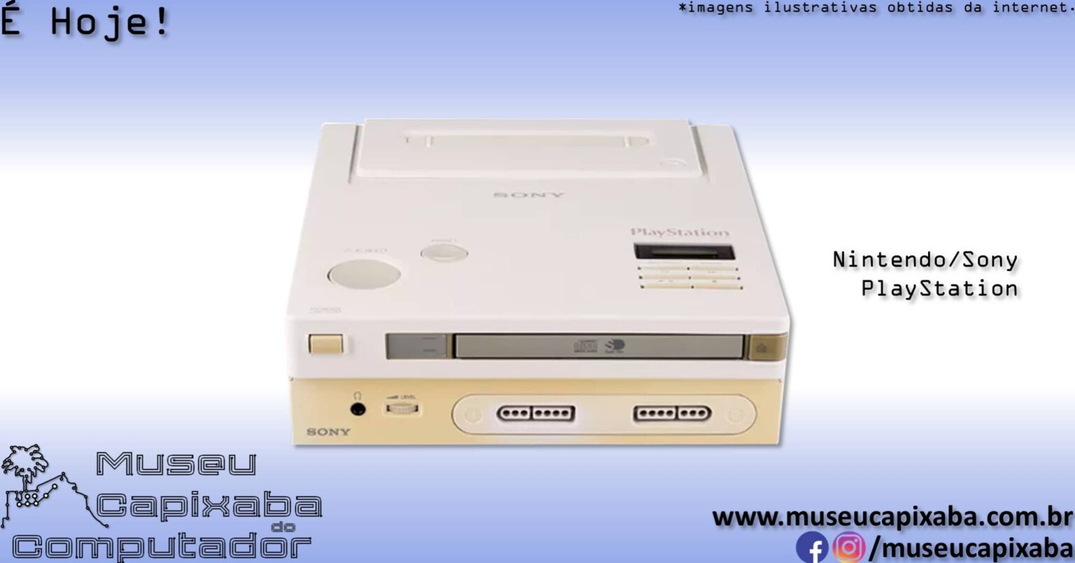 O videogame Sony PlayStation PS1 de 1994 – MCC - Museu Capixaba do ...